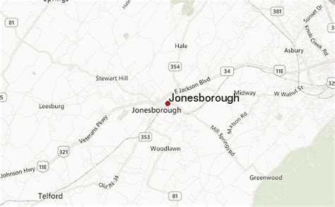 Jonesborough Weather Forecast