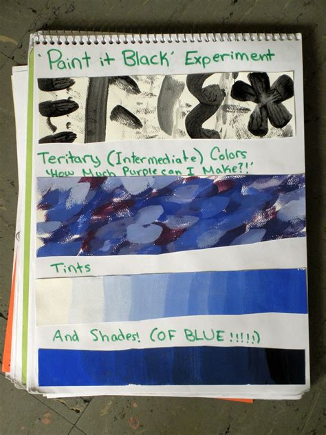 Studio Art With Ms Hopenwasser Grade 6 Color Mixing And Color Theory