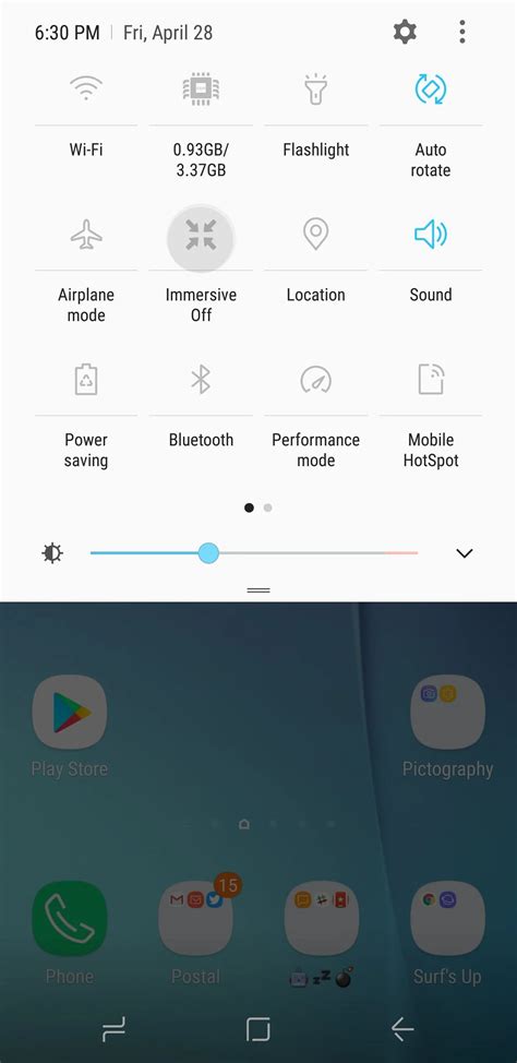 Get An Immersive Mode Quick Settings Tile On Any Nougat Device — No Root Needed « Android