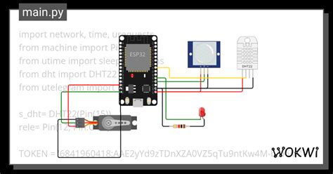Sensor Telegram Wokwi Esp32 Stm32 Arduino Simulator