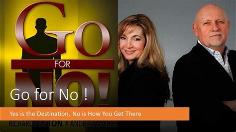 Go For No Yes Is The Destination No Is How You Get There Book By