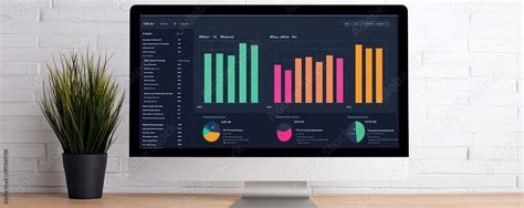 Kpi Business Analytics Dashboard Tracking Performance Metrics Interactive Visuals Real Time
