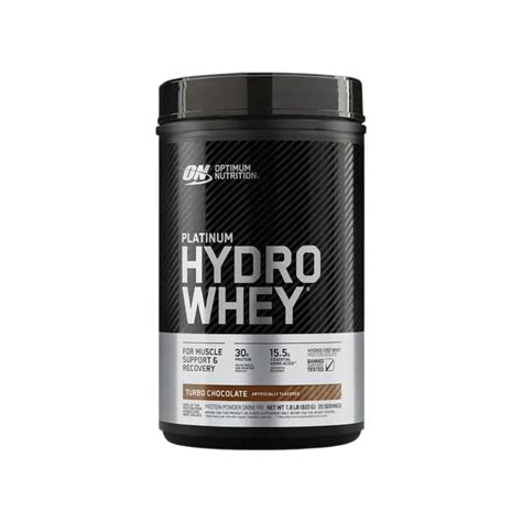 Optimum Nutrition Platinum Hydro Whey 18lbs Turbo Chocolate Med7 Online