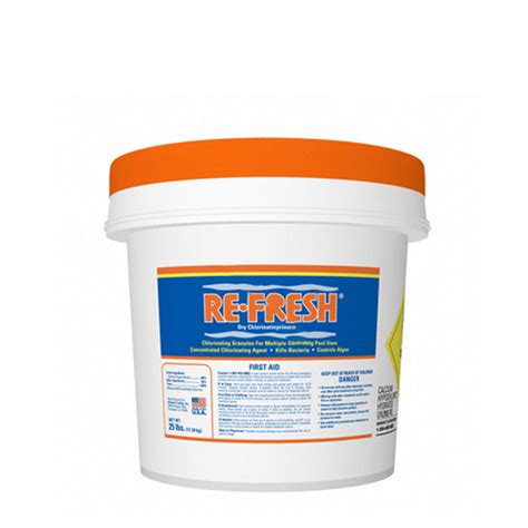 Refresh Cal Hypo 25 Lb Pail Jomo Pool Service Jacksonville