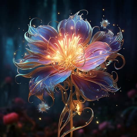 Premium Photo Fantasy Flower