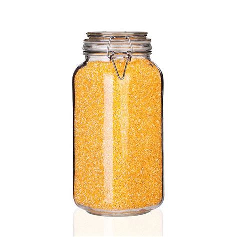 Thick Glass Kitchen Storage Jars Canister Jars Wit Vicedeal