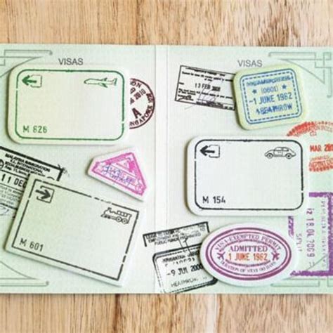 Mochithings Passport Sticky Note Set