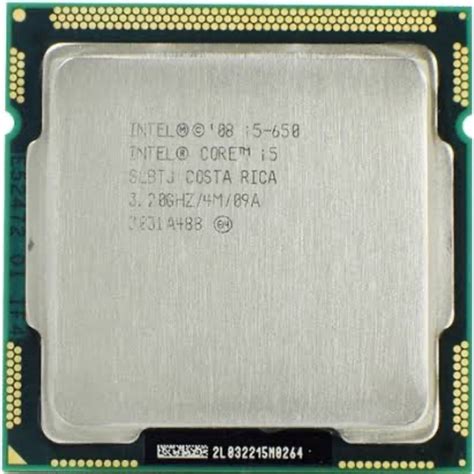 ซีพียู Cpu Intel I5 650 I5 660 I5 750 I5 760 I7 860 I7 870 Socket