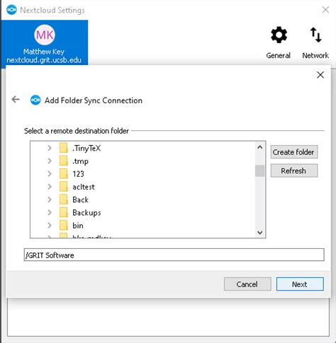 Nextcloud Desktop App BookStack