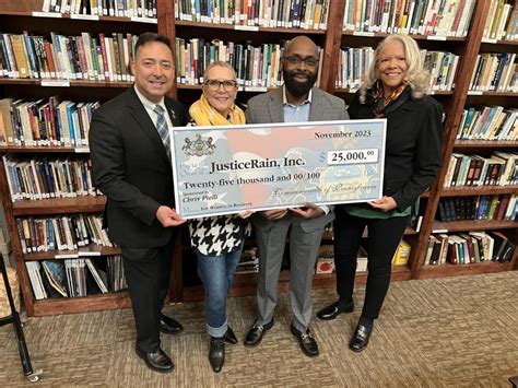 Rep Pielli Presents 25 000 To West Chester Rehab Center West Chester Pa Patch