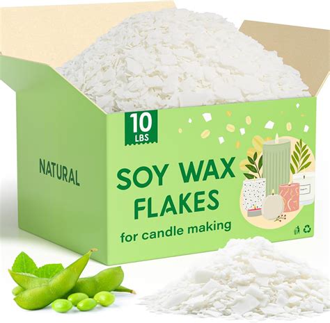 Chillflame Soy Wax Flakes Natural Candle Wax Organic Soy