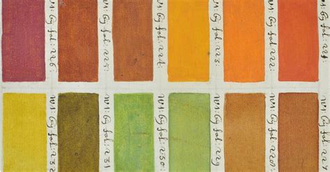 Before Pantone There Was This Hand Painted 17th Century Color Guide