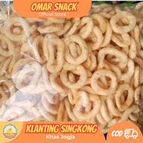 Jual Lanting Bawang Khas Jogja 1kg Putih Asli Slondok Lanting Telo Kalibawang Oleh Oleh Khas
