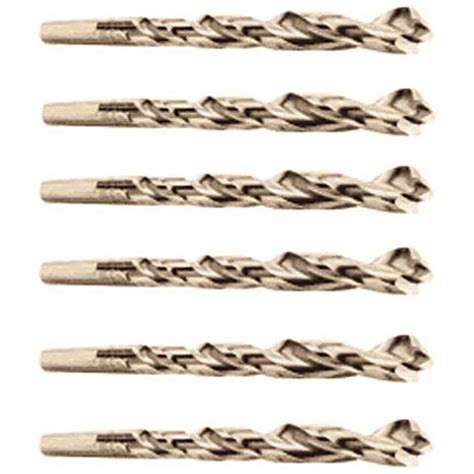 Dewalt 516 Pilot Point Drill Bit Bag Of 6