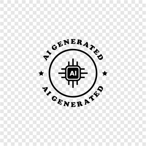 Premium Vector Ai Generated Sign Sticker Label Ai Generated Icon Artificial Intelligence Generated