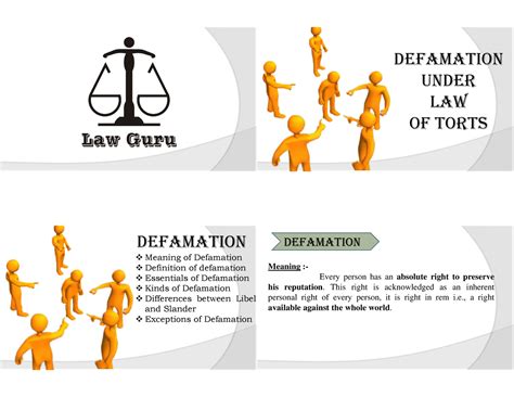 9 Defamation Introduction Definition Meaning And Essentials Defamation Under Law Of Torts