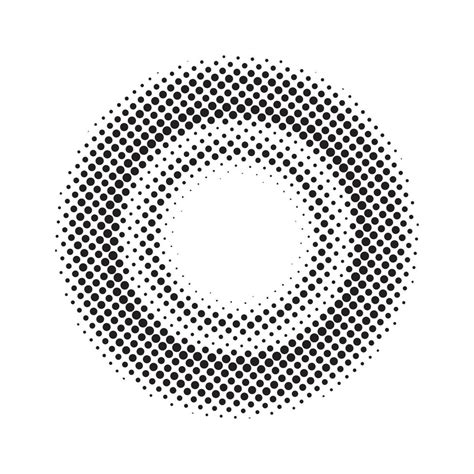Circle Halftone Pattern Background 13332715 Vector Art At Vecteezy