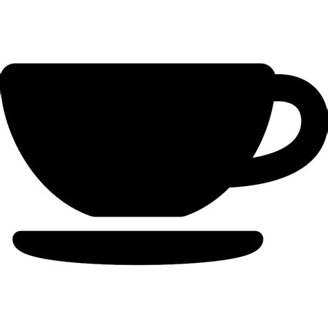 Cup And Plate Vector Svg Icon Svg Repo