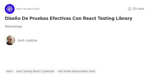 Diseño De Pruebas Efectivas Con React Testing Library