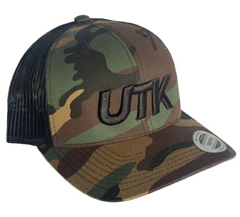 New Woodland Camo Utk Snapback Hat