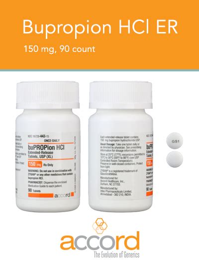 Bupropion Extended Release Tablets Accord Healthcare