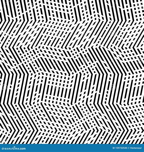 Abstract Geometric Mesh Grid Pattern Of Interweaved Interlocking Lines Stripes Cellular