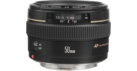 Used Canon Ef 50mm F 1 4 Usm Lens 2515a003 Bandh Photo Video