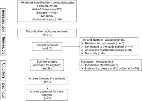 The Process Of Literature Retrieval From The Following Electronic