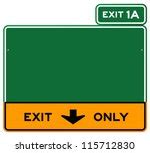 Interstate Sign Vector