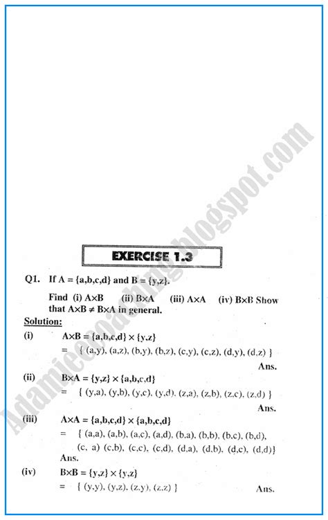 sets definitions and formulae mathematics notes for class 10th artofit