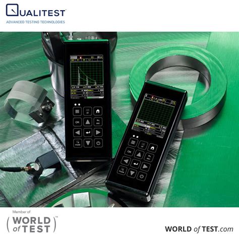 Ultrasonic Flaw Detector Thickness Gauge FX Series Qualitest
