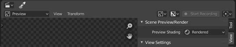 Video Editor Scene Previews In Solid Not Render Mode Picture Lighting And Rendering