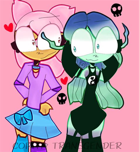 🌸👧cherry Blossom Cookie👧🌸 And 👩👻🩵💜whisp Msm💜🩵👻👩 Dressed As Original
