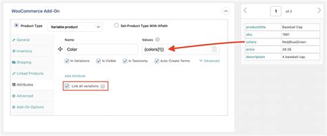 How To Import Variable Products Into Woocommerce Wp All Import