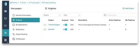 6 manage engines and workloads dremio documentation