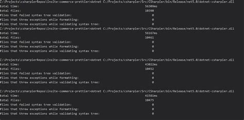 Total Files Count Varies · Issue 27 · Belavcsharpier · Github