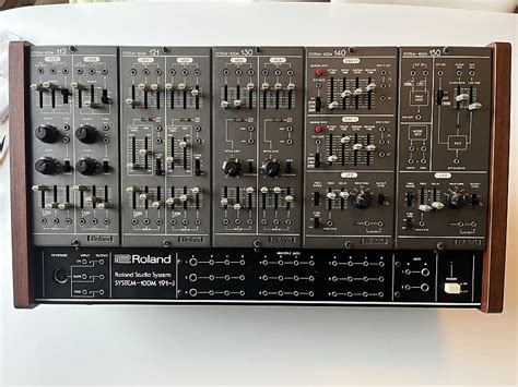 Roland System 100 M Modular Synthesizer 1975 1979 Reverb Canada