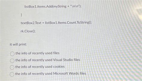 Solved Consider The Following Code Segment String Key