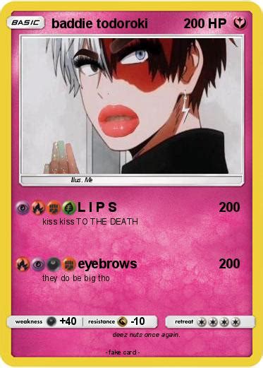 Pokémon Baddie Todoroki L I P S My Pokemon Card
