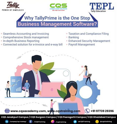 Cqs Training Pvt Ltd Gurugram On Linkedin Tallyprime