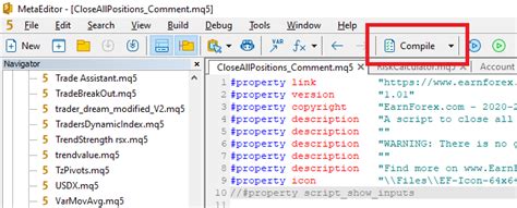 Close All Orders For Mt4 Close All Positions For Mt5