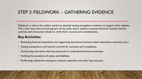 Ppt A Step By Step Guide To The External Audit Process Powerpoint