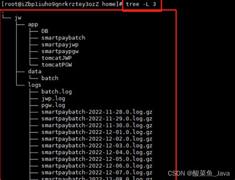 Linux查看目录结构 CSDN博客