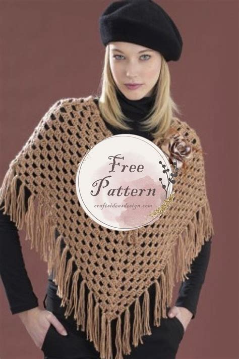 Cool Poncho Free Pattern Crochet Designs Free Pattern Free