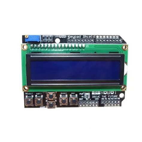1602 lcd keypad shield for arduino with blue backlight at best price in