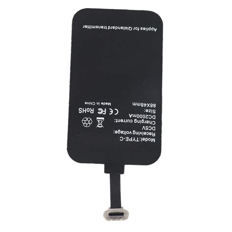 10w Wireless Receiver Suitable For Type C Mobile Phone Receiver 2a Fast Charge Receiver Fruugo UK