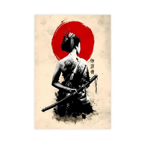 Samurai Girl Tattoo