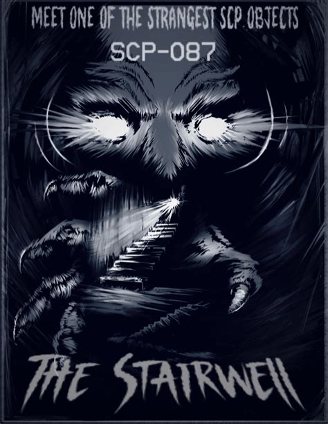 My Another Art In Retro Horror Comics Style Scp 087 R Scp