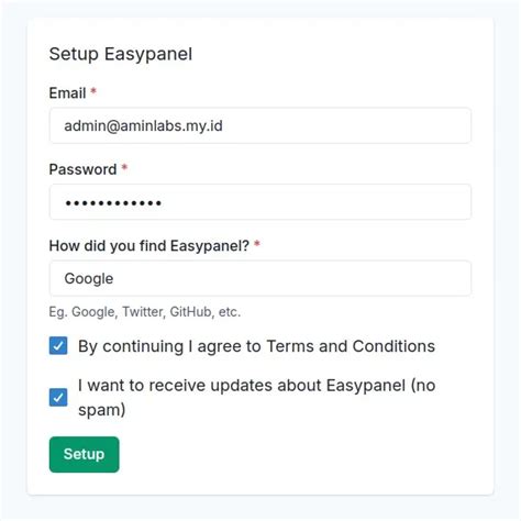 Cara Install Easypanel Modern Server Control Panel Di Ubuntu 2404 • Linux And Open Source