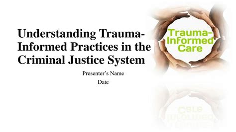 Solution Understanding Trauma Informed Practices In The Criminal